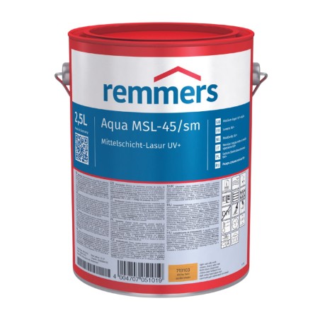 Lasure gel mate Remmers Aqua MSL-45/MS